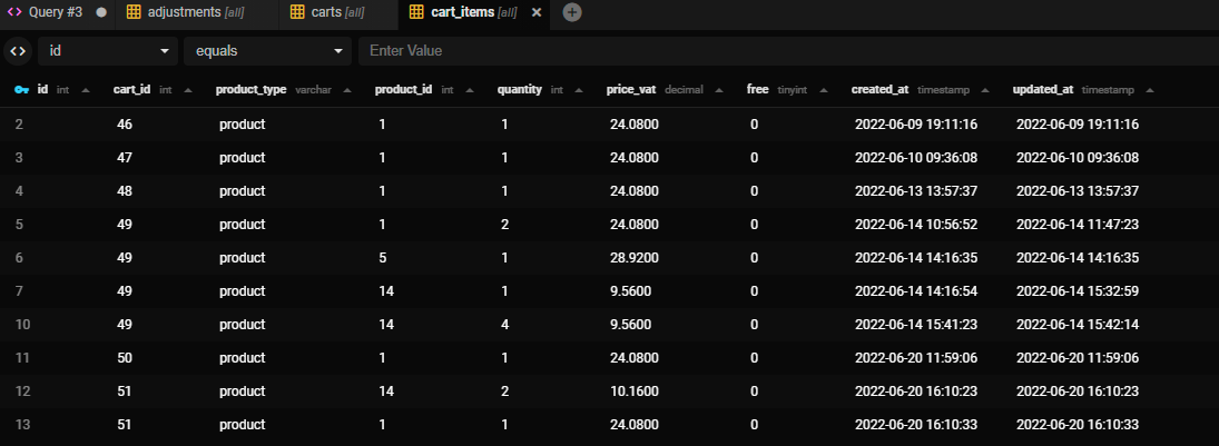 MINOR BUG: Table refresh doesn't remove columns that do not exist anymore · Issue #1271 ...