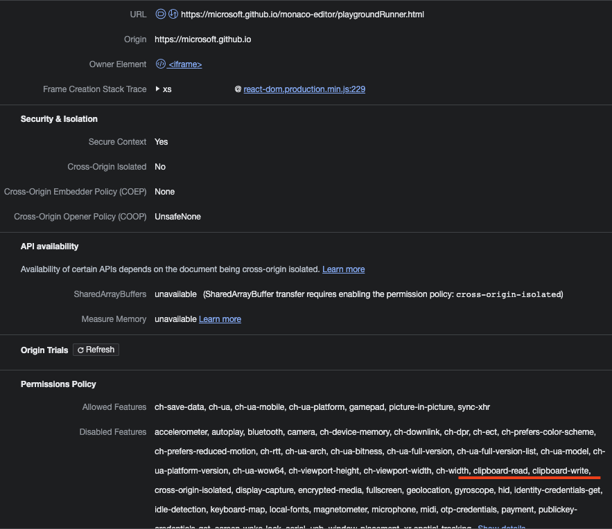 [Bug] Context menu paste action doesn't work on playground preview · Issue #3968 · microsoft ...