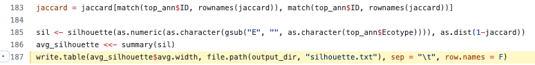 Ecotyper discovery fails in Step 8 / Avg_silhouette$avg.width ...