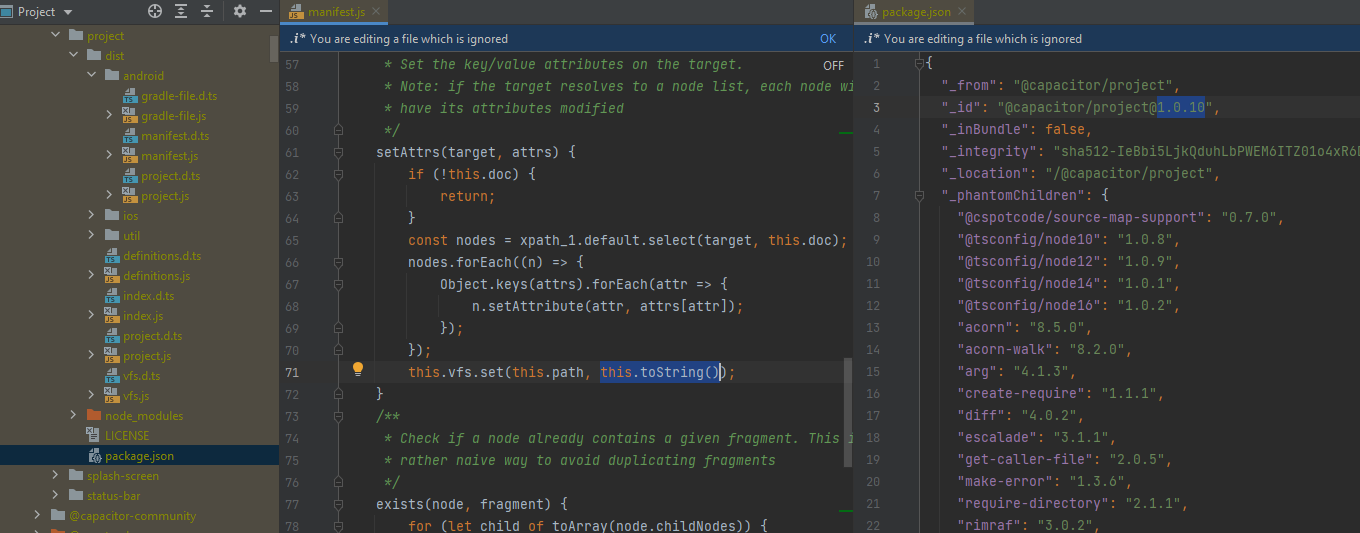 setAttrs doesn't work and not update AndroidManifest · Issue #10 · ionic-team/trapeze · GitHub