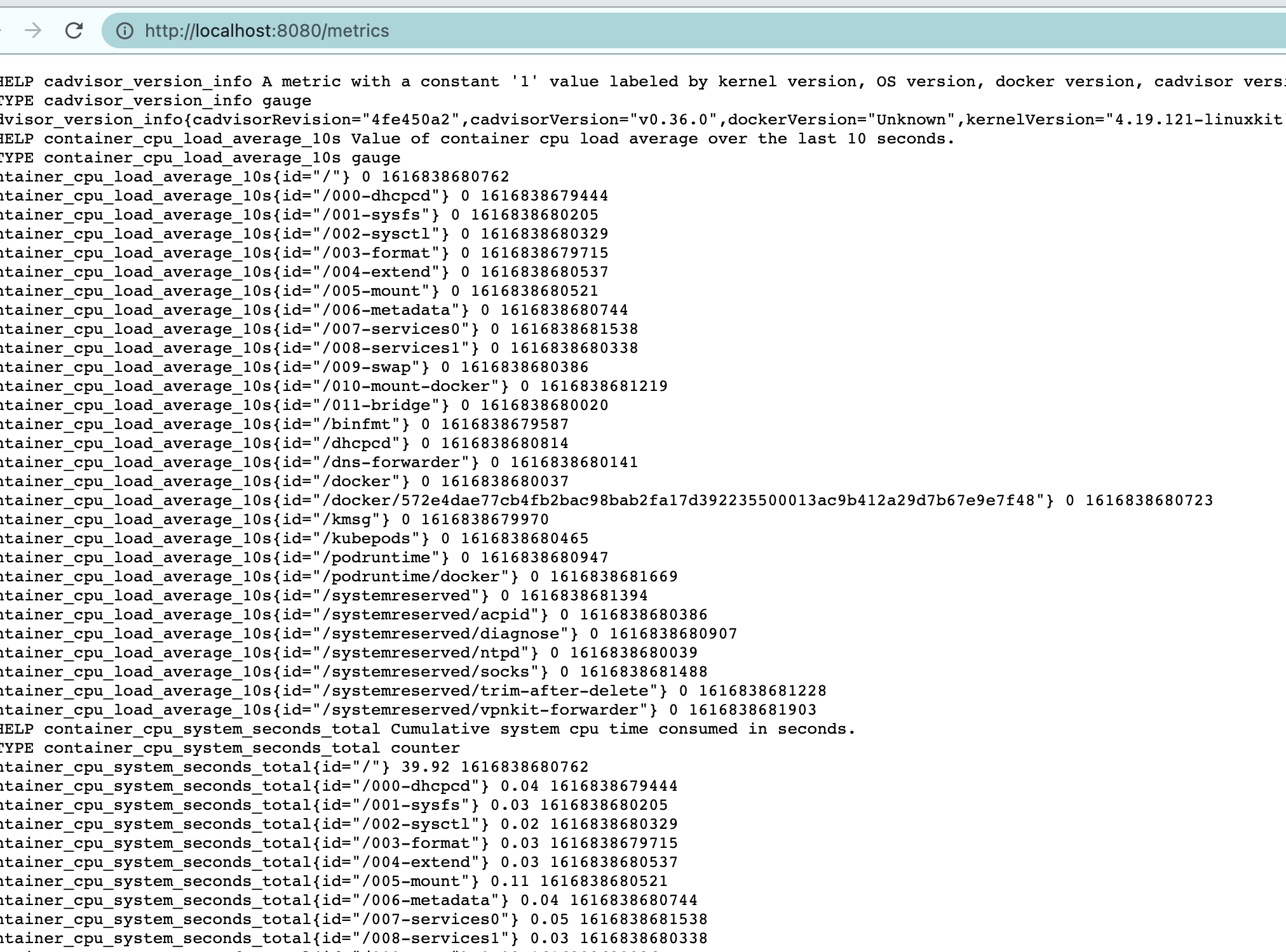/metric endpoint inaccessible - deployed using K8s manifest - v0.0.37 · Issue #2840 · google ...