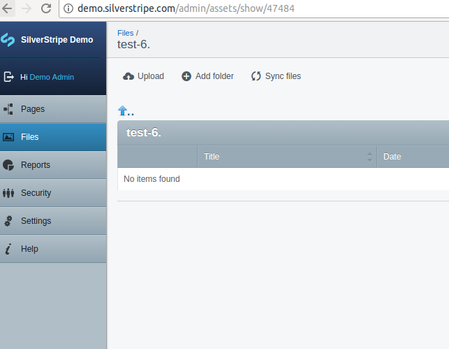 BUG: weird dot at the end of Folder Name · Issue #868 · silverstripe/silverstripe-asset-admin ...
