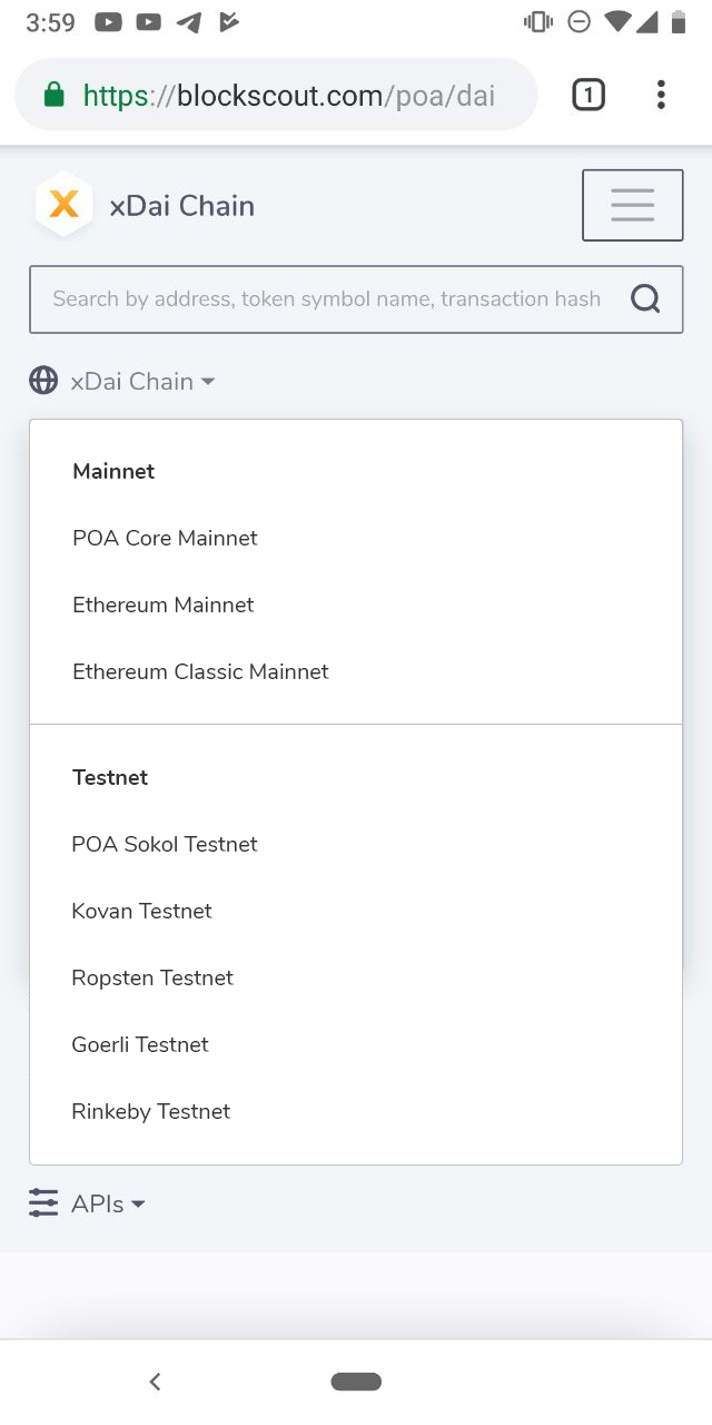 Edit dropdown list for Networks · Issue #1752 · blockscout/blockscout · GitHub