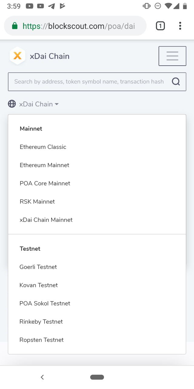 Edit dropdown list for Networks · Issue #1752 · blockscout/blockscout · GitHub