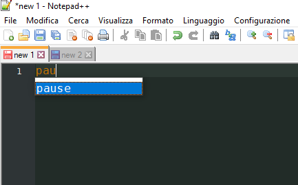 New feature: Autocomplete in Batch · Issue #3585 · notepad-plus-plus ...