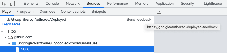 The 'goo.gle' domain is not filtered · Issue #2063 · ungoogled-software/ungoogled-chromium · GitHub