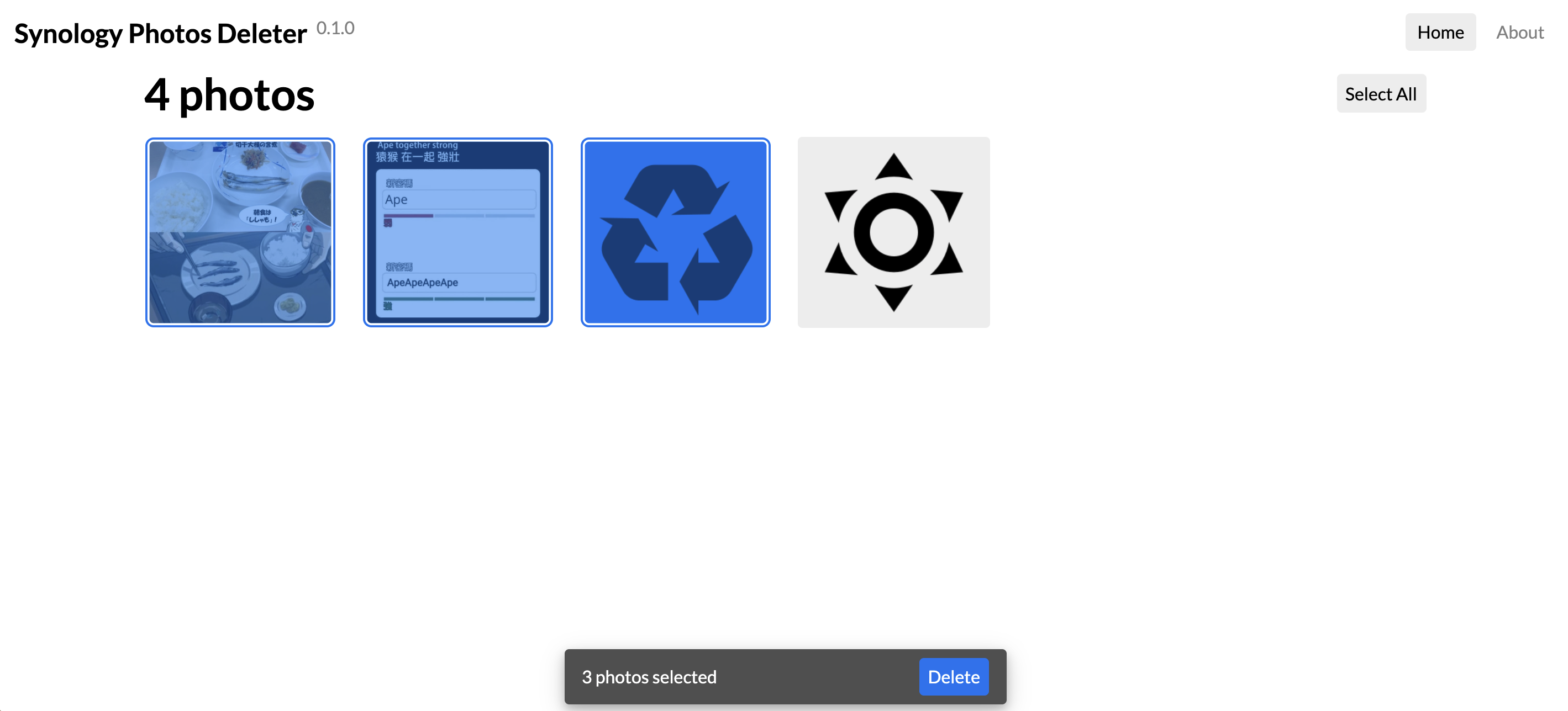 GitHub - gnehs/SynologyPhotosDeleter: Delete screenshots uploaded from your iPhone by analyzing ...