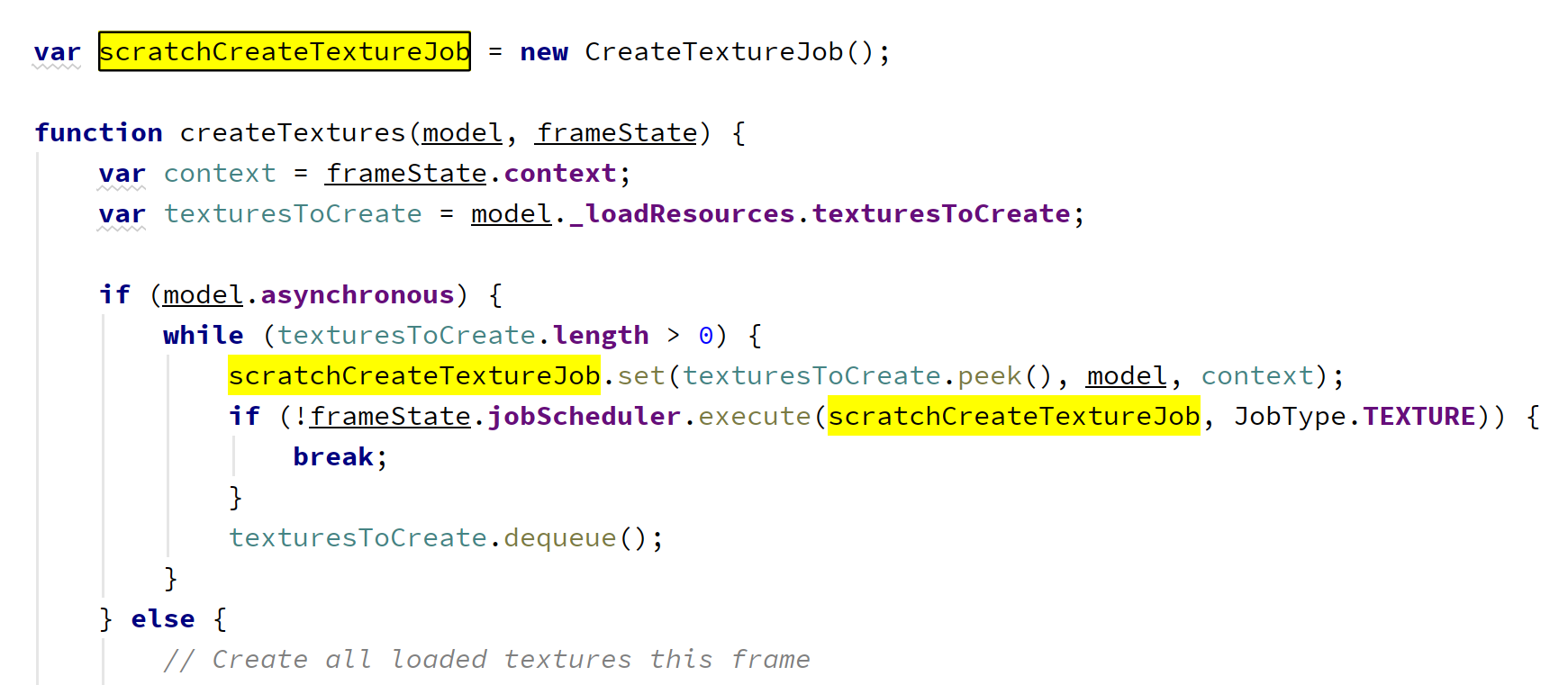 memory leak caused by reusable variable · Issue #8403 · CesiumGS/cesium ...