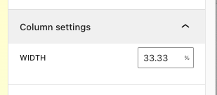 Support presets for column block widths · Issue #55259 · WordPress/gutenberg · GitHub