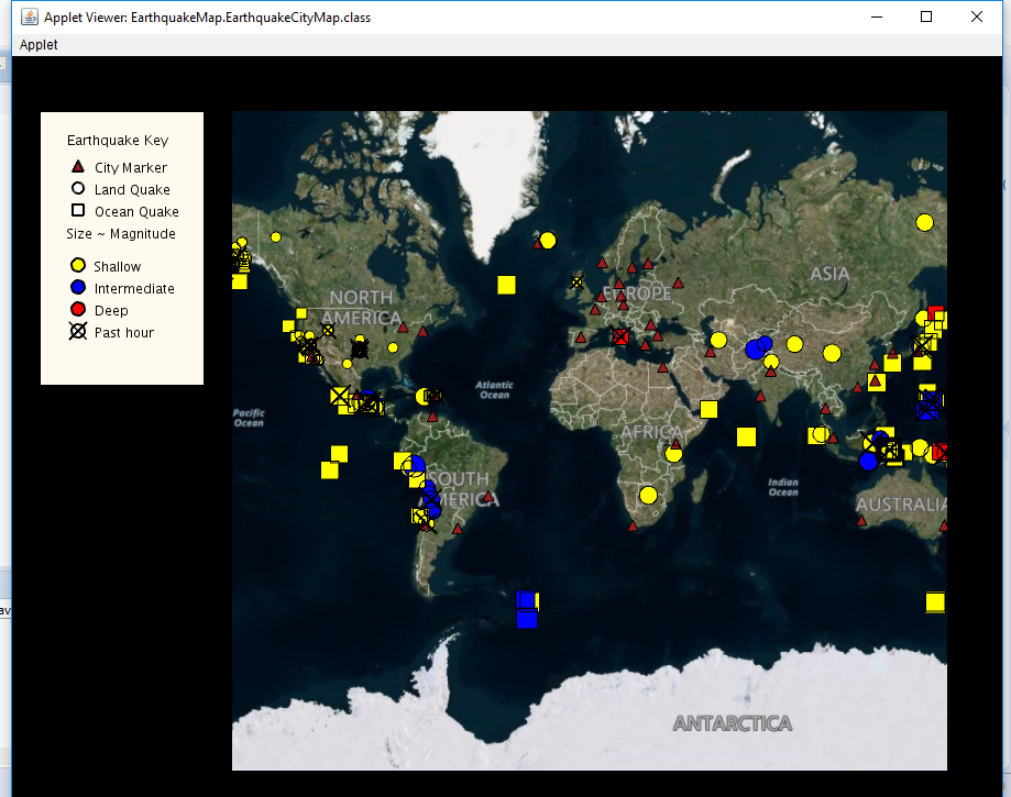 GitHub - dkirsonis/Java-EarthquakeMap-Application: Application that shows earthquake locations ...
