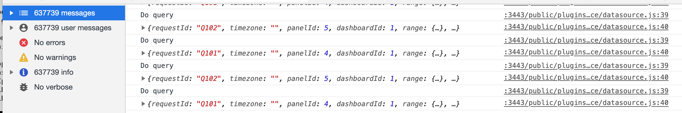 Dashboard is failing when using Meta Query + Grafana 6.3 · Issue #56 · GoshPosh/grafana-meta ...