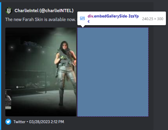 t.co links remain regardless of setting; embedded images are cropped ...