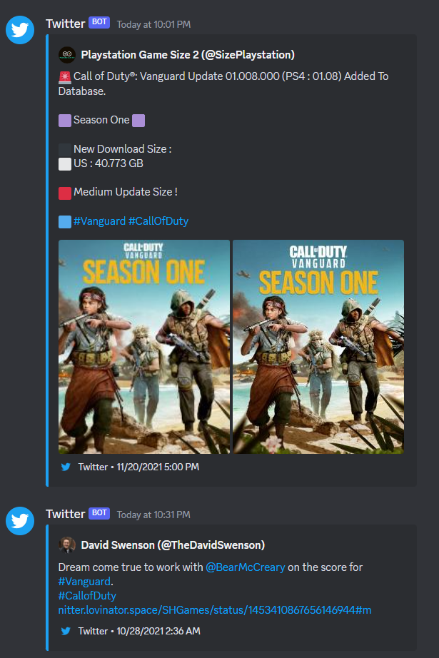 Only 1 Tweet Posted per Feed Fetch · Issue #140 · TheLovinator1/discord ...