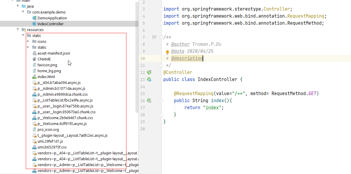 🧐[问题] 集成springboot 官方文档描述问题 · Issue #6469 · ant-design/ant-design-pro · GitHub