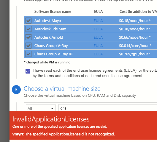 Cannot select Vray RT Software License · Issue #2273 · Azure ...