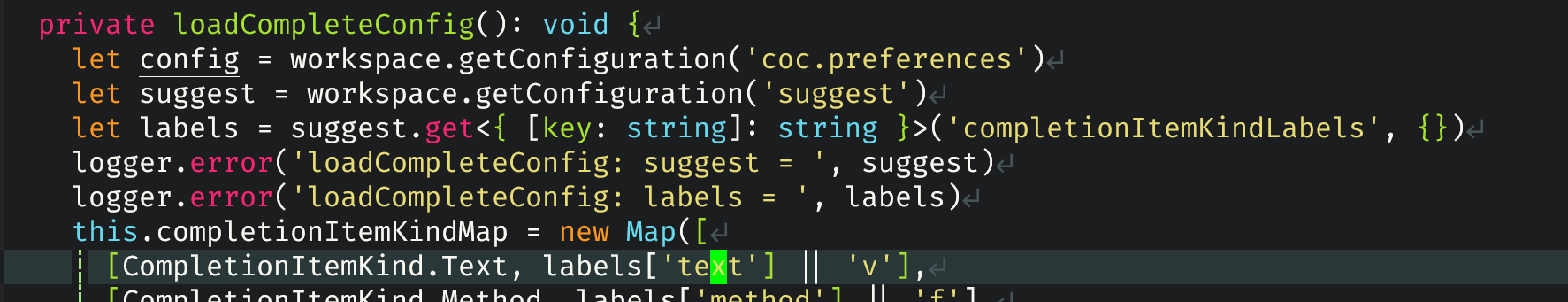 coc#config("suggest.completionItemKindLabels", ...) doesn't work until coc.nvim has been inited ...