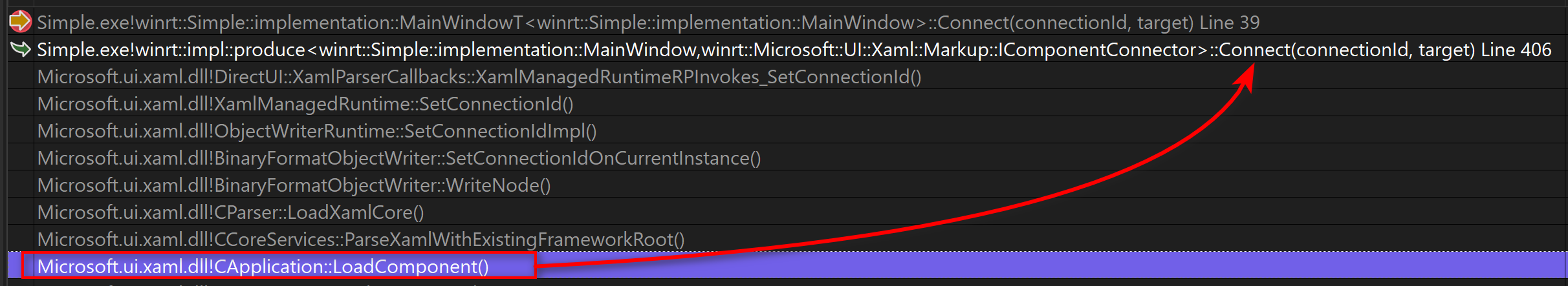 [1 1 Preview 2] The `connect` Function In The File `xaml G Hpp` Cannot Be Called · Issue 6999
