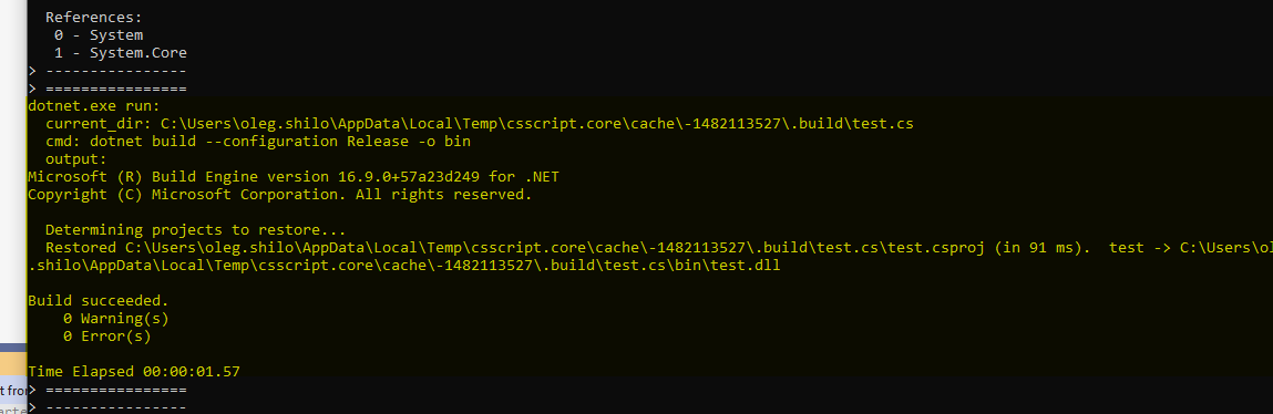 Could Not Find A Part Of The Path With Cs Script 4000 · Issue 234 · Oleg Shilocs Script