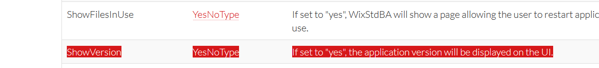 WixStandardBootstrapperApplication ShowVersion · Issue #201 · oleg-shilo/wixsharp · GitHub