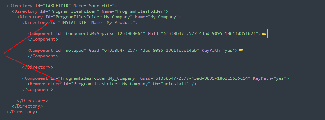 Wrong folder created with FirewallException and changed default INSTALLDIR during install ...