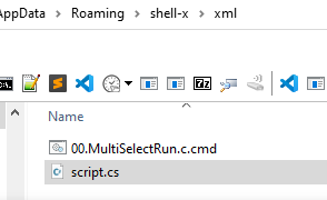 Question about executing the BAT file in the menu · Issue #16 · oleg-shilo/shell-x · GitHub