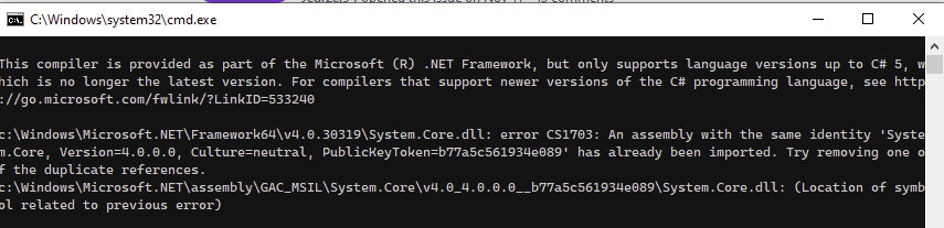 Cannot cast to Assembly type · Issue #318 · oleg-shilo/cs-script · GitHub