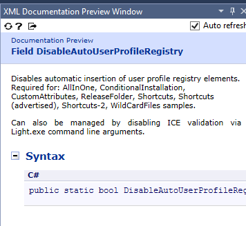 Changing the default install directory to anything other than ProgramFiles stops removing files ...