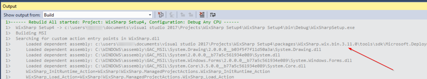 Cant create msi with new project of WixSharp · Issue #446 · oleg-shilo/wixsharp · GitHub