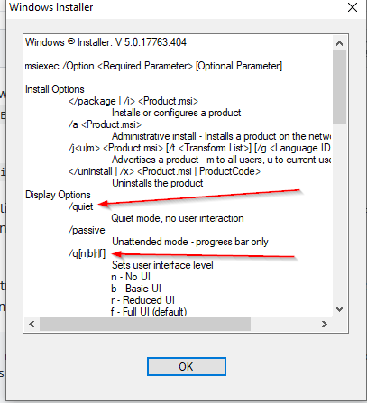 ManagedProject MSI with UI shows UILevel = 2 · Issue #766 · oleg-shilo/wixsharp · GitHub