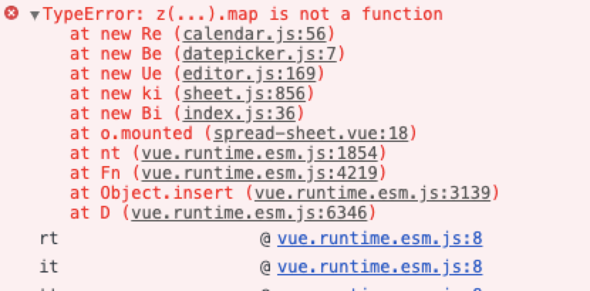 使用中文时，new Spreadsheet时报错 · Issue #273 · myliang/x-spreadsheet · GitHub
