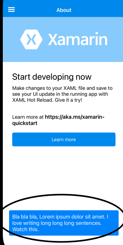 [Bug] The iOS Snack bar is not showing action button when the message's text is long · Issue ...