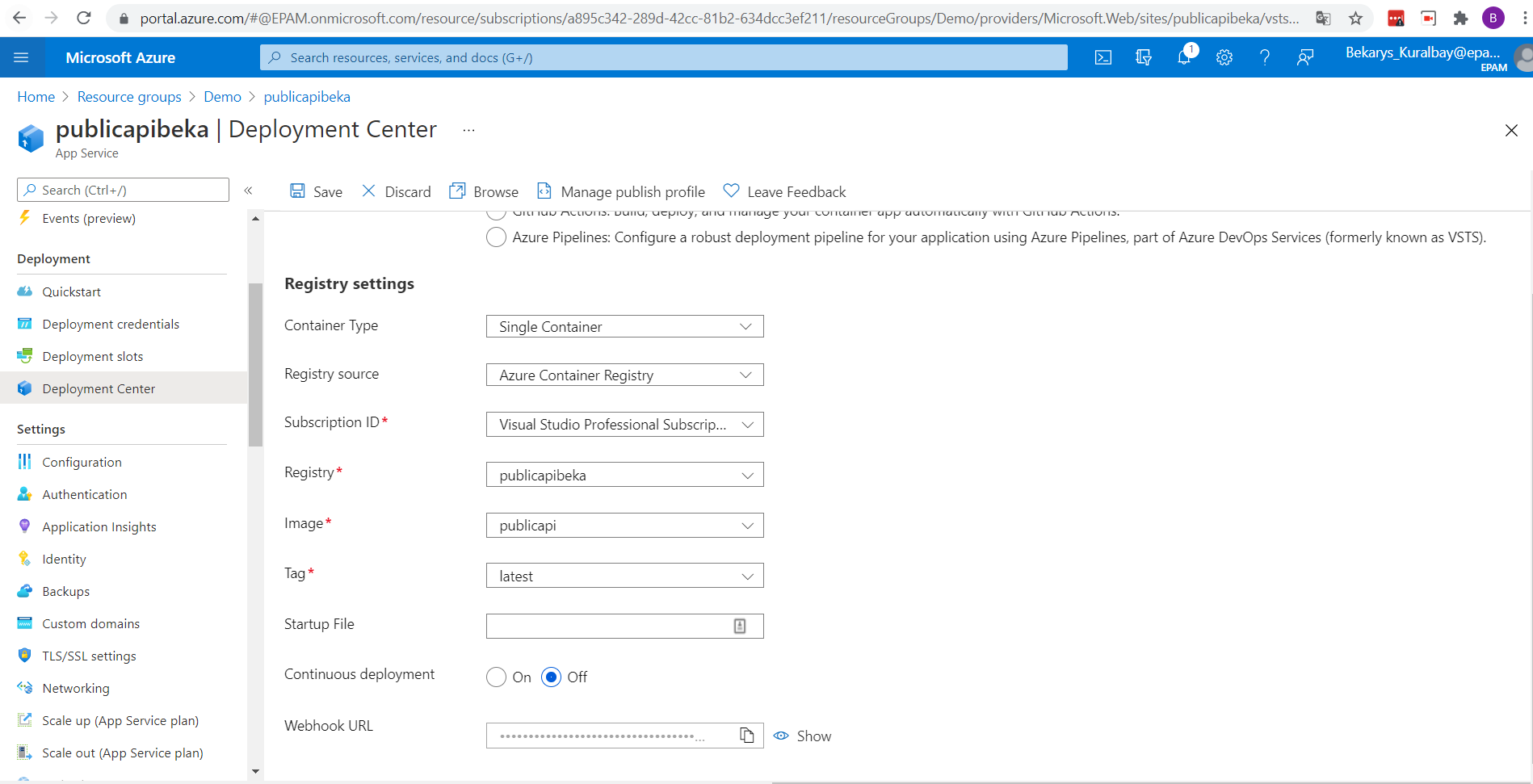 GitHub - Bekaryss/Azure-CloudX-Associate: eShopOnWeb