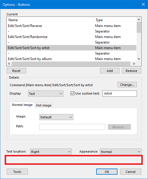 Add a setting to change the text color for Buttons · Issue #407 · reupen/columns_ui · GitHub