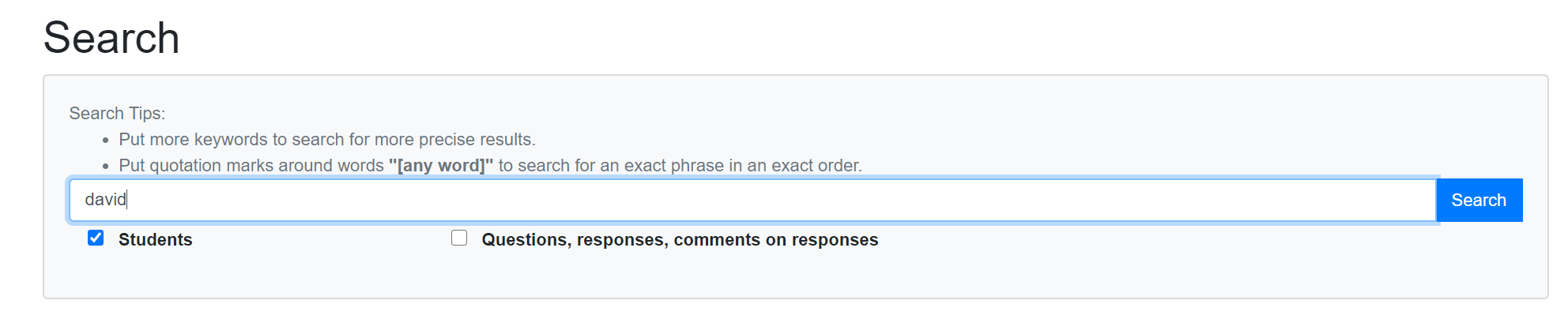 Use Similar Style For The Search Bar · Issue 10512 · Teammatesteammates · Github