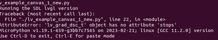 Lv Example Chart 6 Attribute Error In Chart Example · Issue 3945 · Lvgl Lvgl · Github