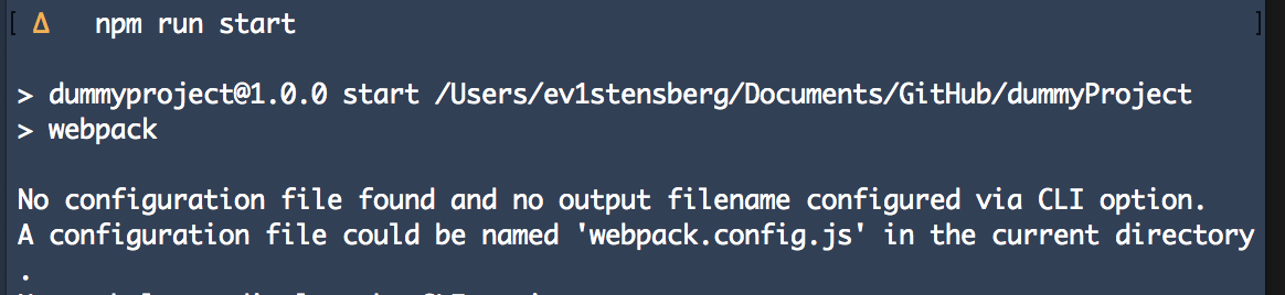 Prompt Users To Install Webpack Cli On First Usage · Issue 6157 9579