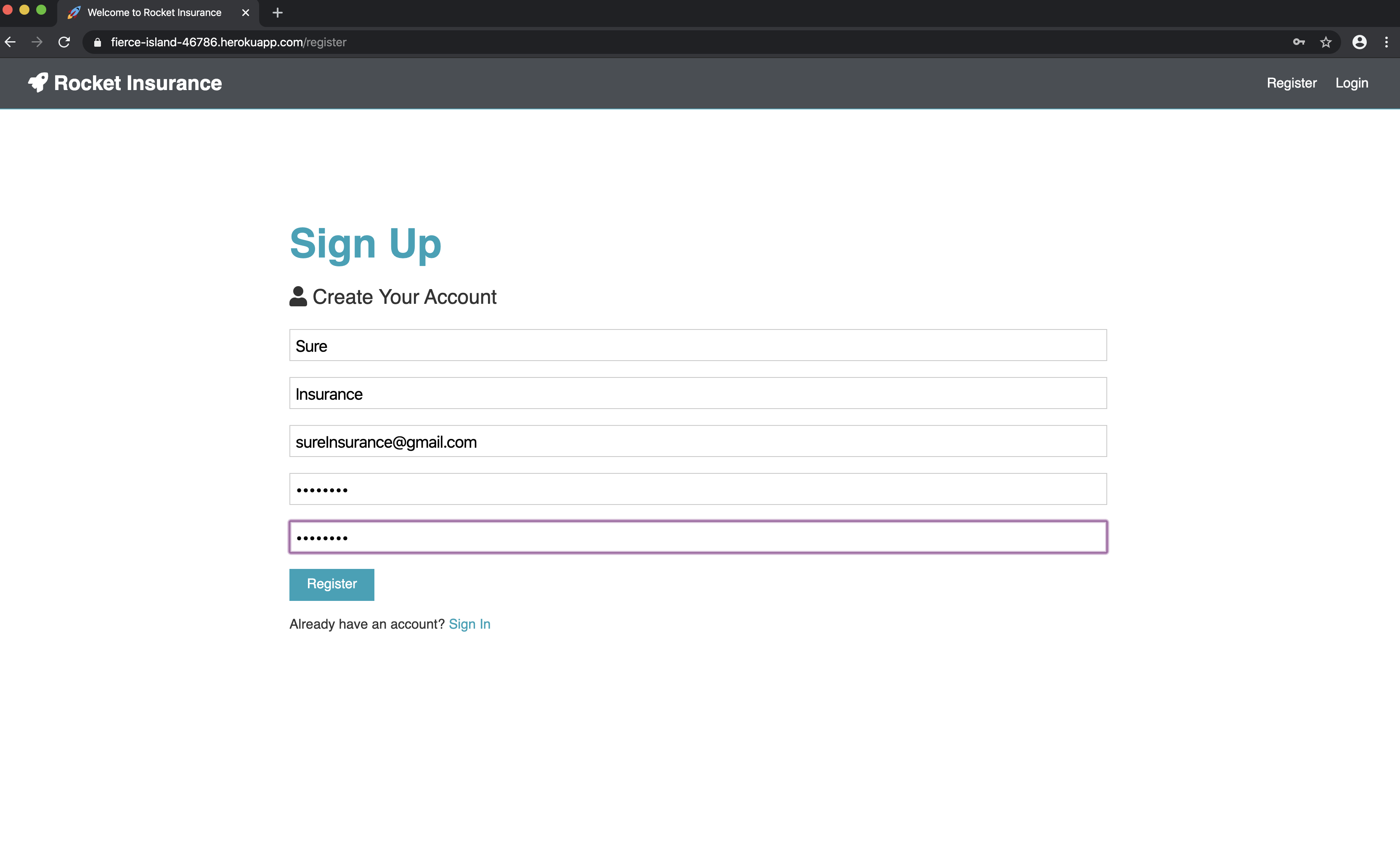 GitHub - coolcat-310/Rocket-Insurance: Rocket Insurance is a MERN stack ...