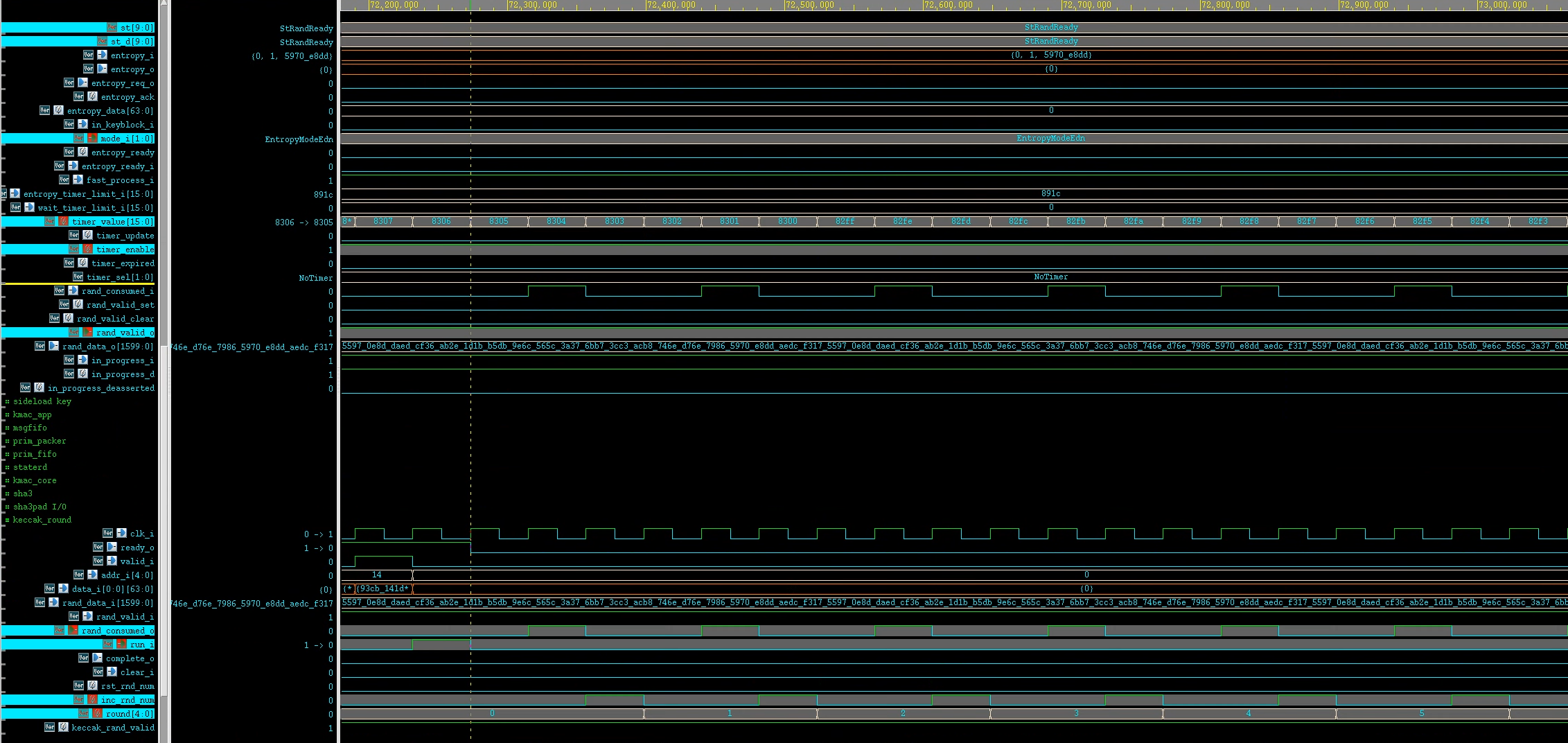 [kmac] entropy_timer questions · Issue #6635 · lowRISC/opentitan · GitHub