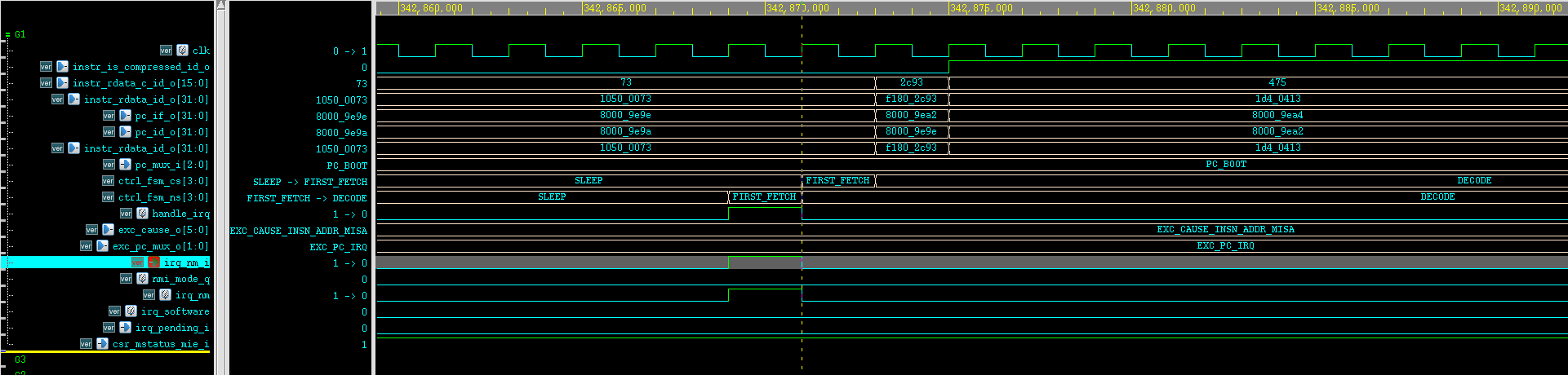 interrupt detection · Issue #199 · lowRISC/ibex · GitHub
