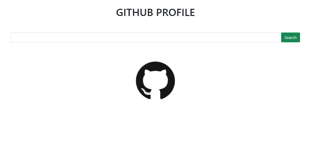 GitHub - ambrozioraquel/gitProfile: Sistema em React que busca um perfil no github