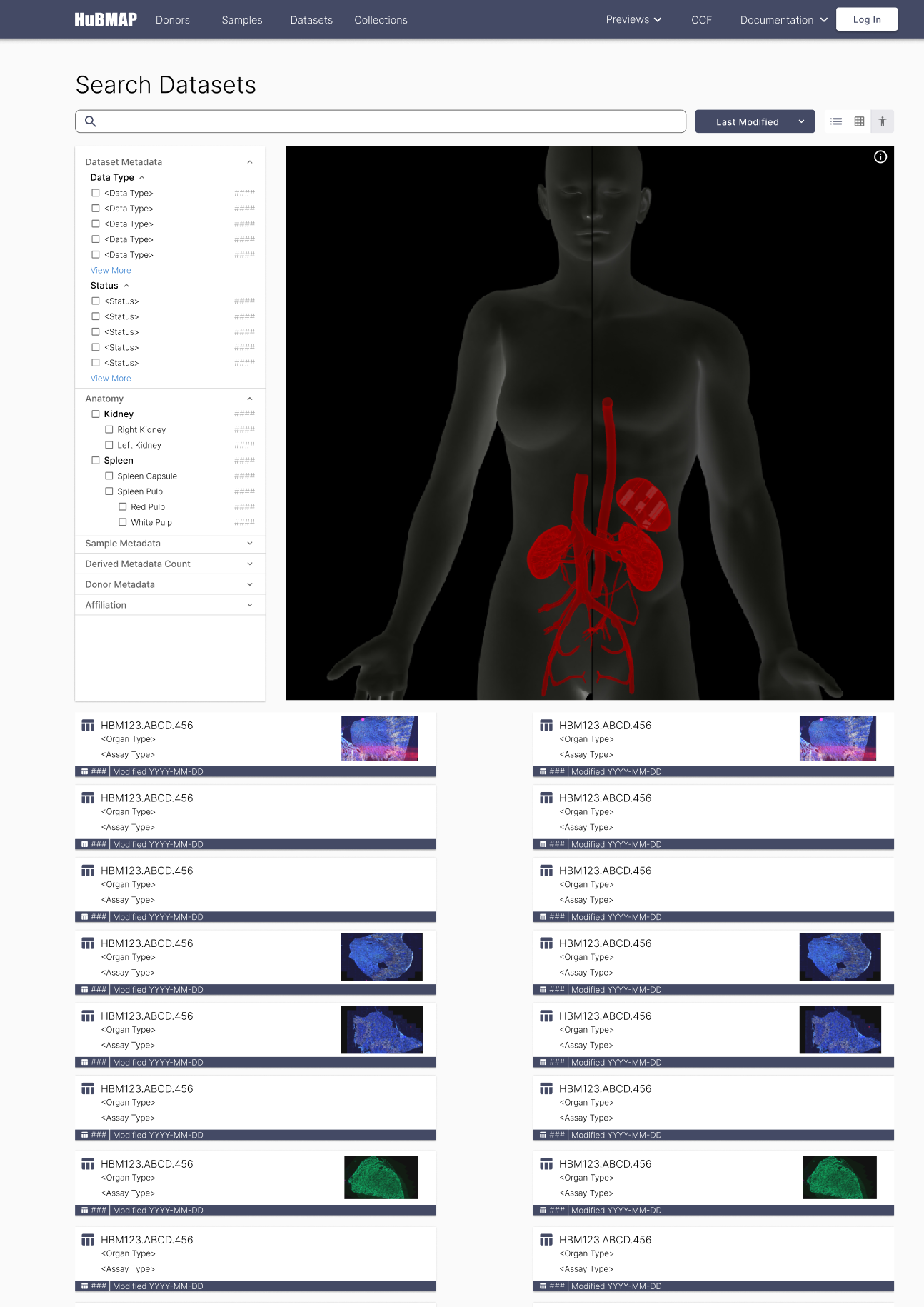 Spatial view of results: Design · Issue #1440 · hubmapconsortium/portal-ui · GitHub