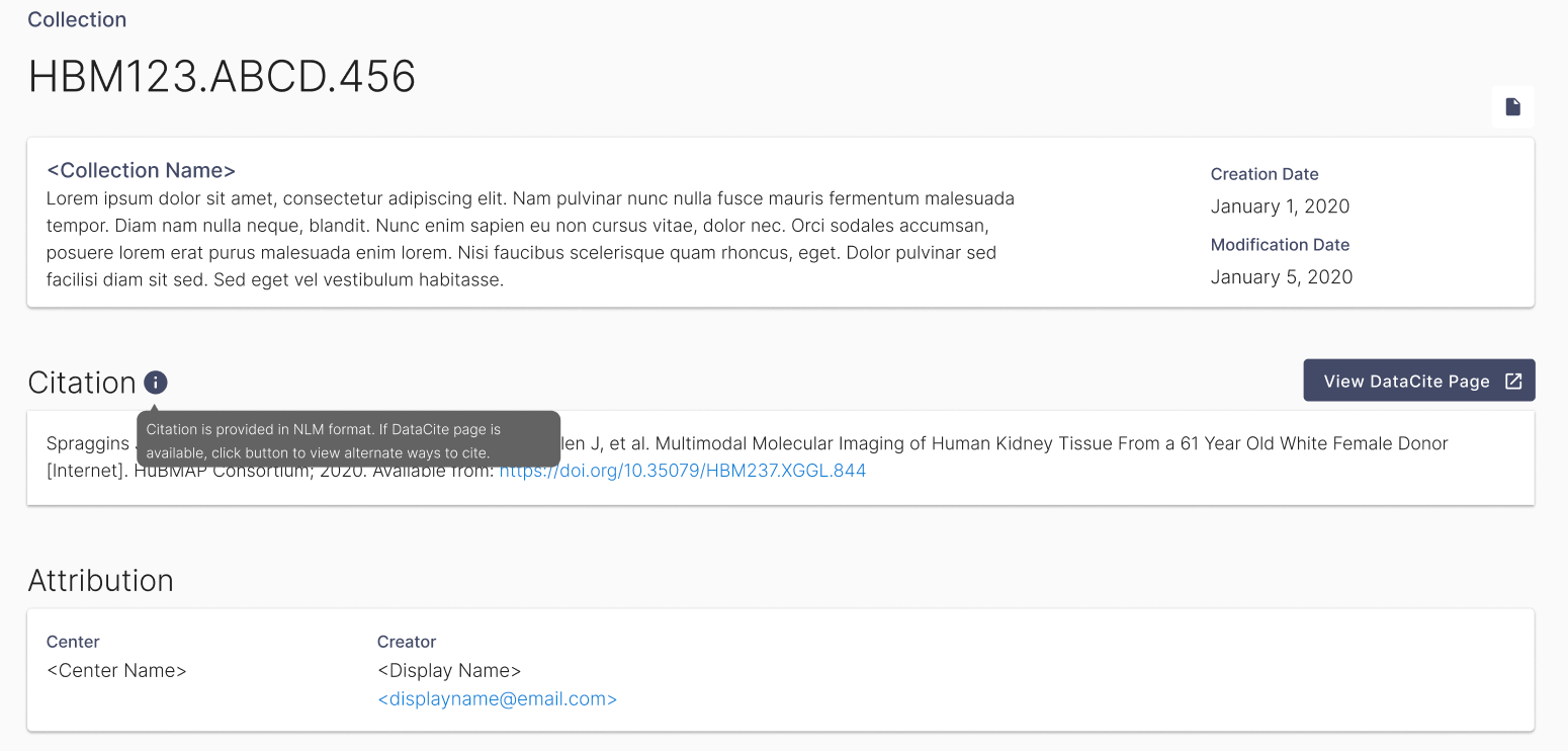Add info button on CollectionCitation · Issue #1812 · hubmapconsortium/portal-ui · GitHub
