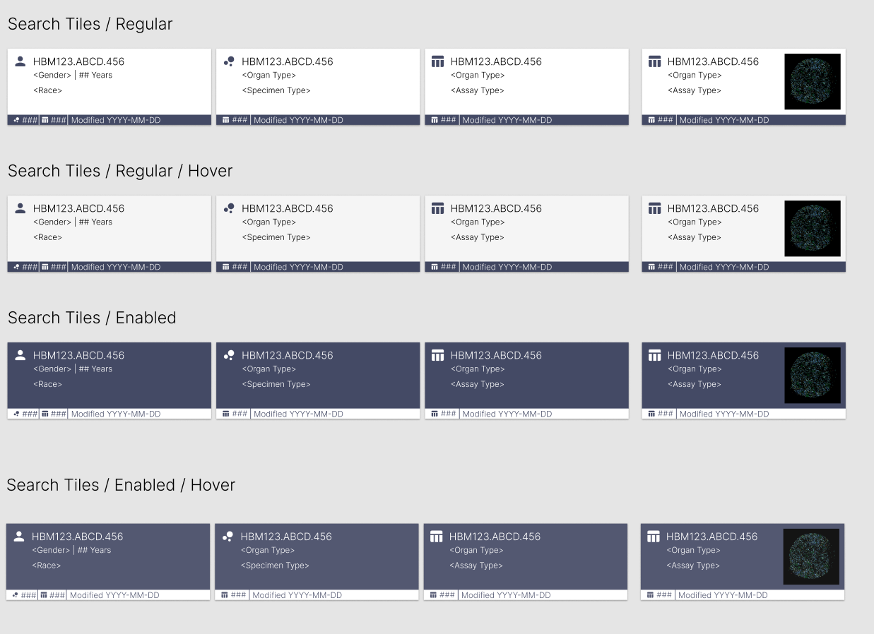 Redesign Dataset Tiles To Fit Preview Images · Issue 2373 · Hubmapconsortium Portal Ui · Github
