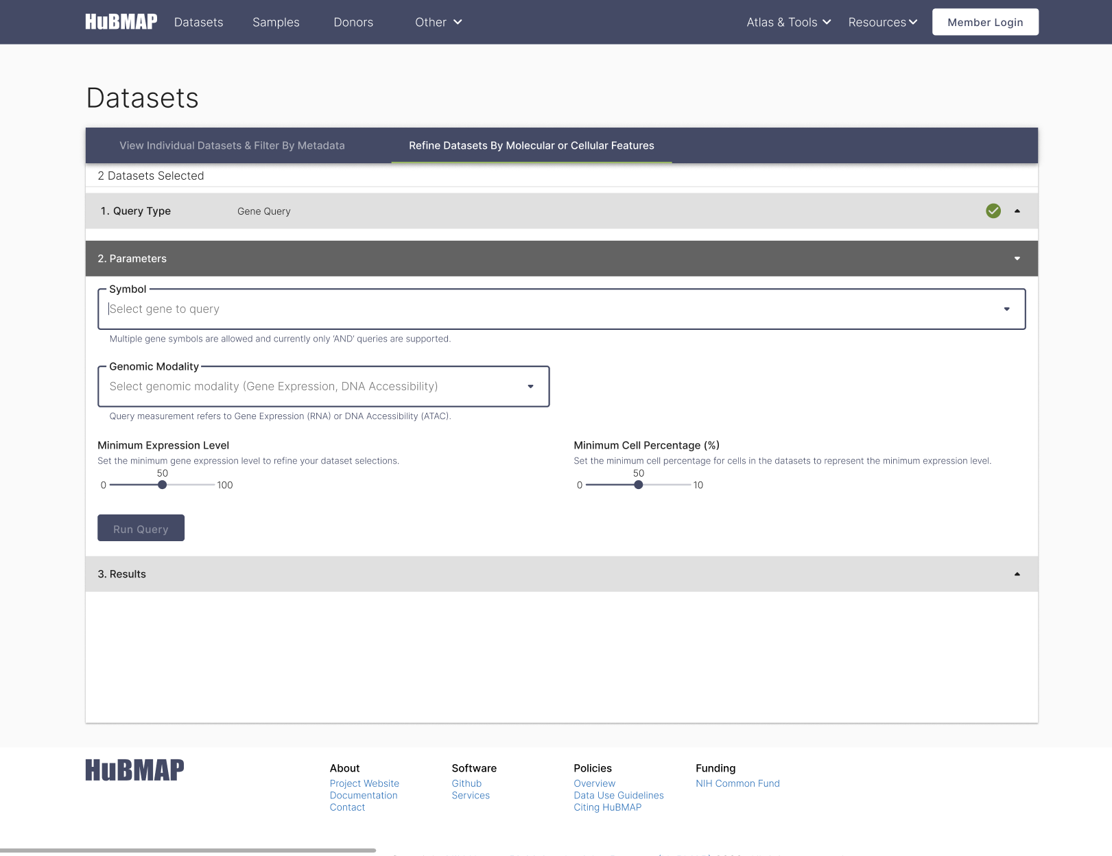 Update Text For Genomic Modality Section In Gene Queries To Match Mockup · Issue 2777