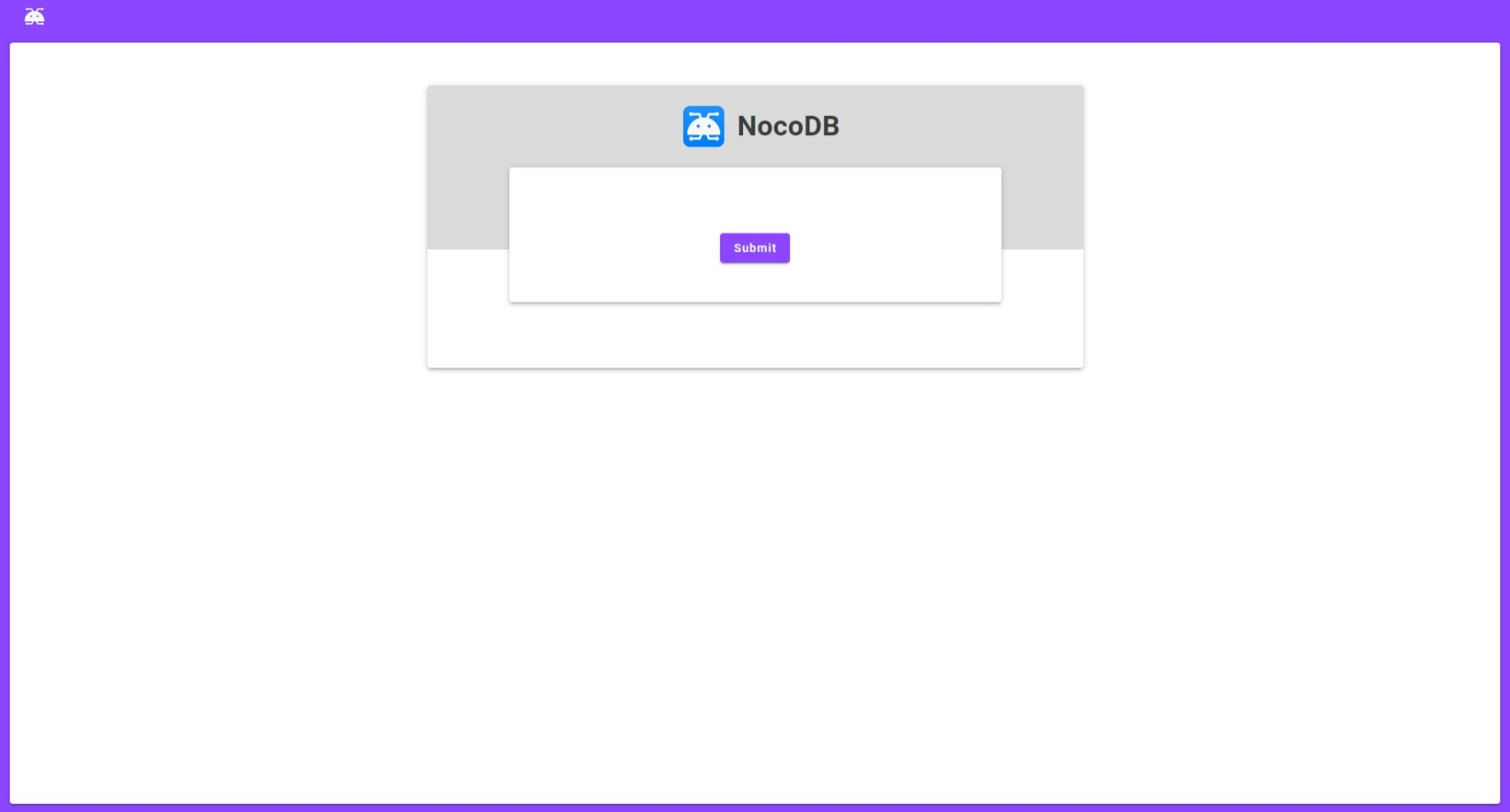 Shared Form view is Empty · Issue #2228 · nocodb/nocodb · GitHub