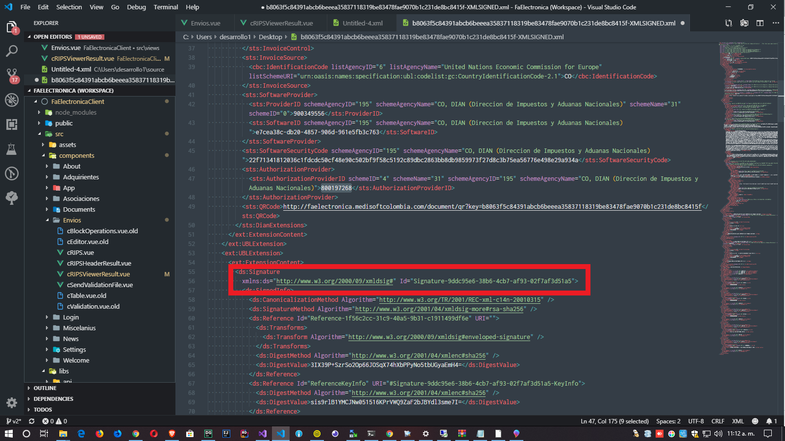 Error al enviar los documentos firmados a la DIAN · Issue #2 · miguelhuertas ...