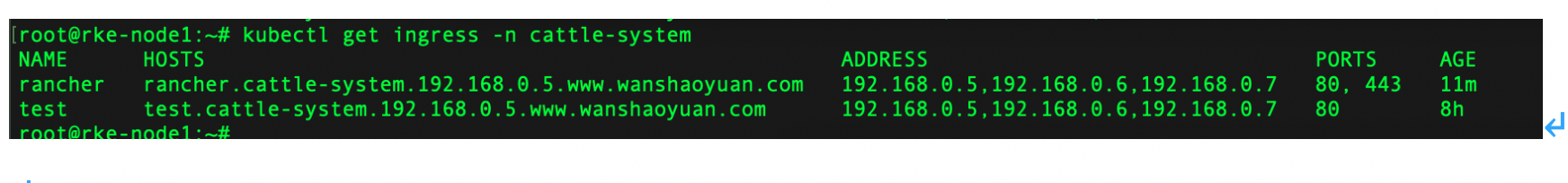 Ingress Automatically Generates A Domain Name That Automatically Covers The Rancher Server