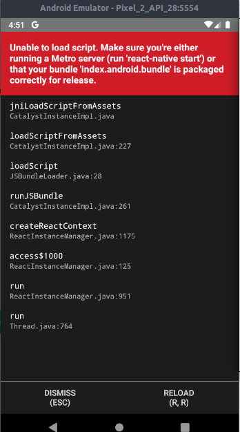 React Native Metro Server Not Start · Issue #27792 · facebook/react-native · GitHub