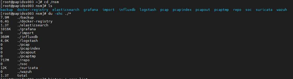 /nsm partition at 99% occupied disk space without using full available ...
