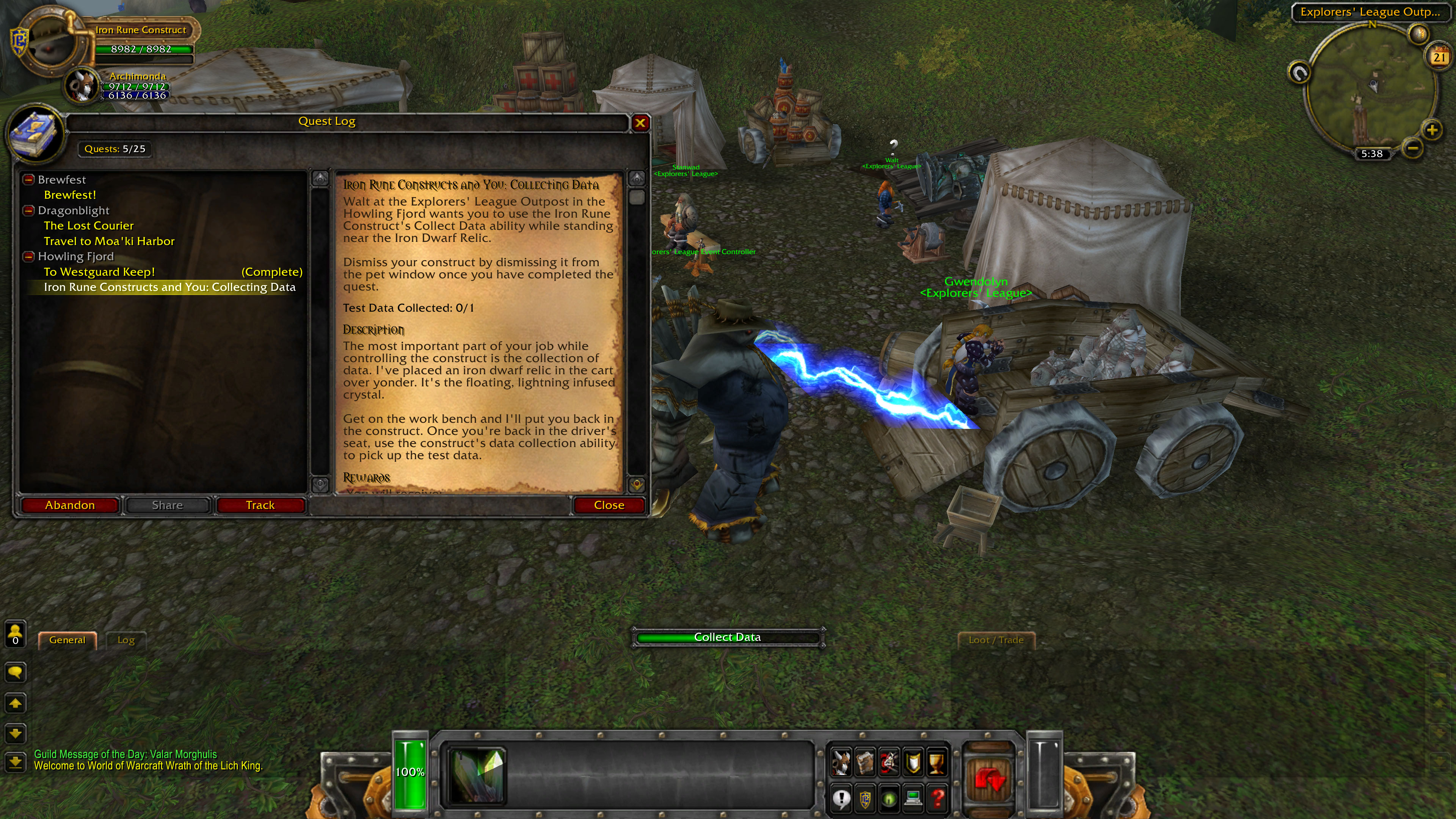 DB/Quest: Iron Rune Constructs and You: Collecting Data · Issue #22484 · TrinityCore/TrinityCore ...